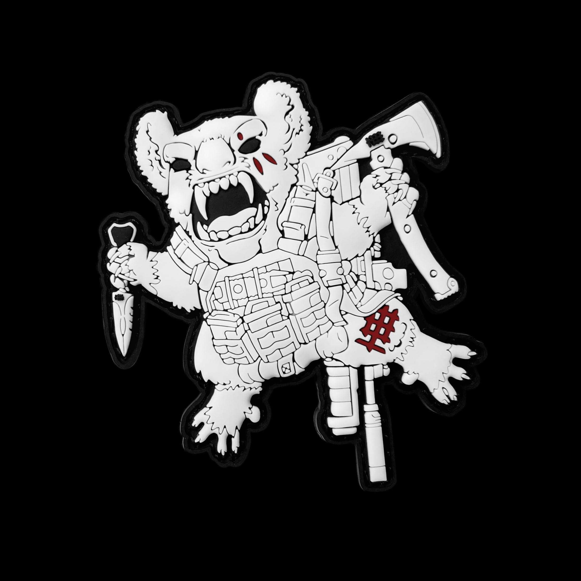 Arctic Drop Bear Morale Patch 2024 | Melbourne | Halfbreed Blades