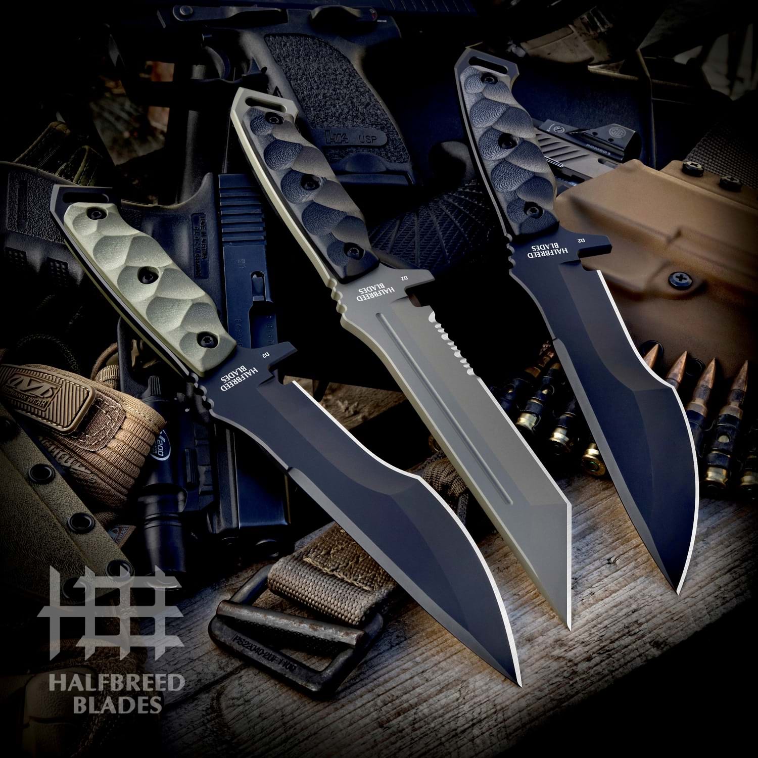 Quality Survival Knives & Emergency Tools | Halfbreed Blades